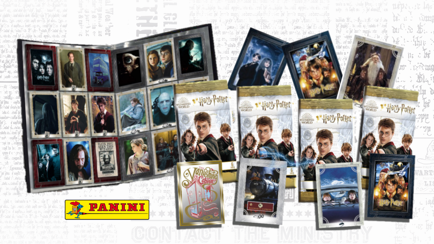 Une nouvelle collection de cartes Harry Potter par Panini